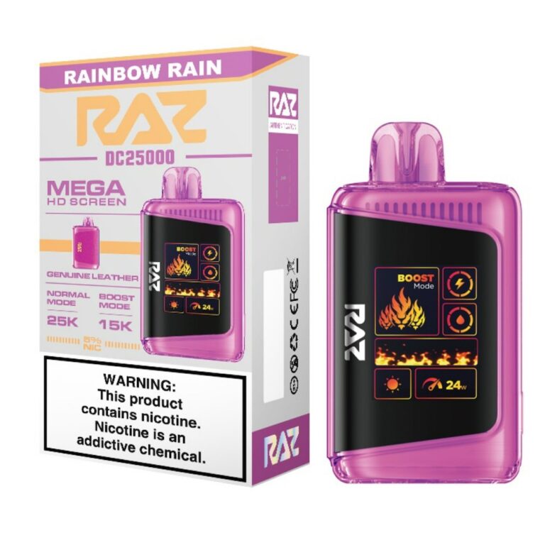 What Does Rainbow Rain Raz Vape Taste Like? Find Out Now!