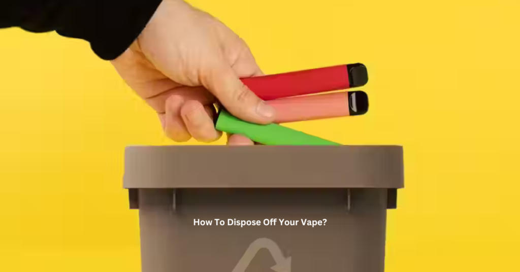 How to Dispose of Your Disposable Vape Correctly | Guide