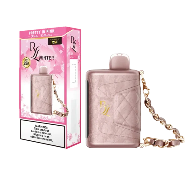 Pretty In Pink RAZ RYL CLASSIC 35000 Puffs Disposable Vape - Razz Official
